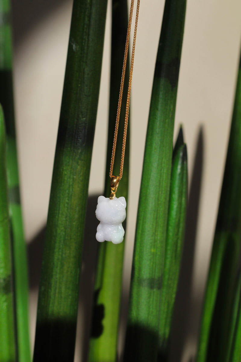 The Purple Jade Hello Kitty Necklace – Shop SHNDY